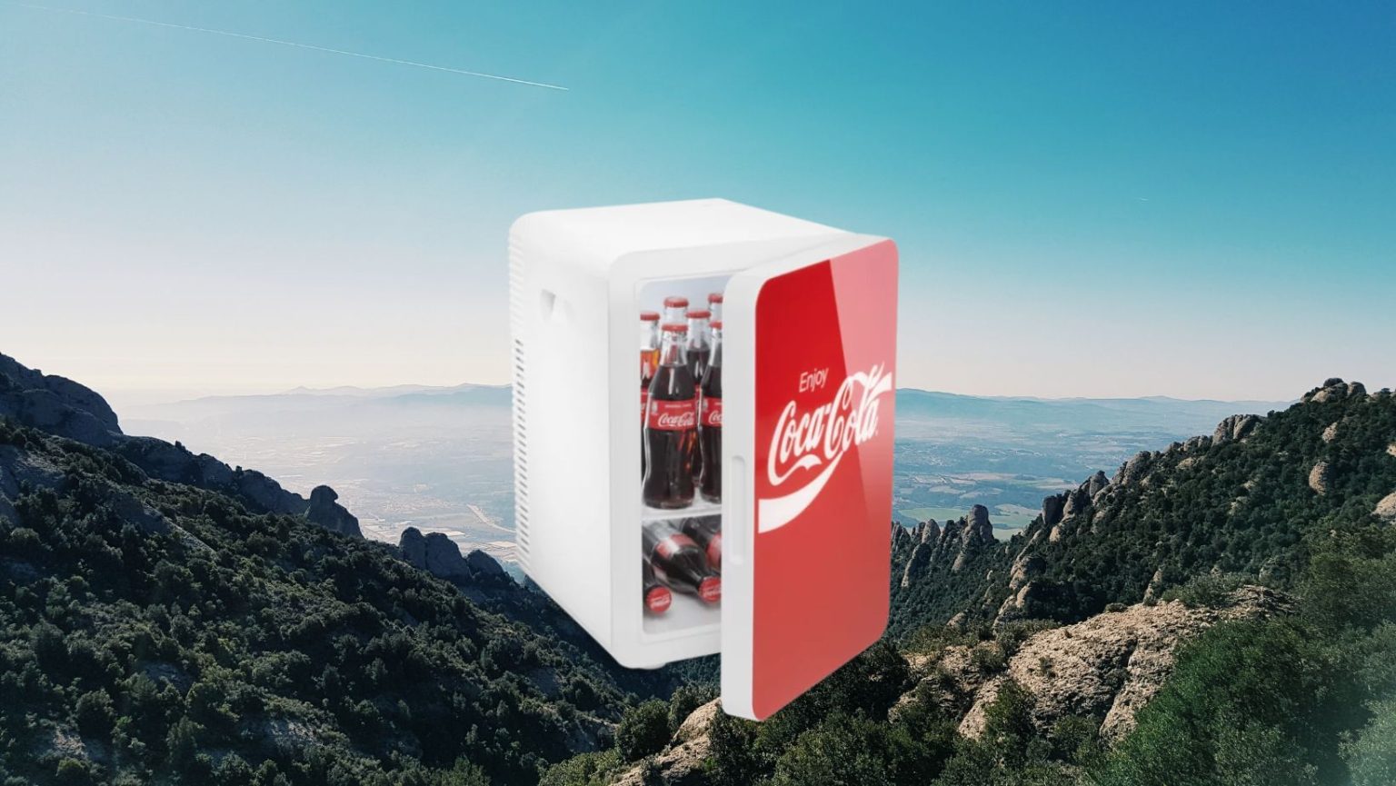 Mobicool Coca-Cola MBF20 Classic mini hűtőszekrény 20L - Camping Shop